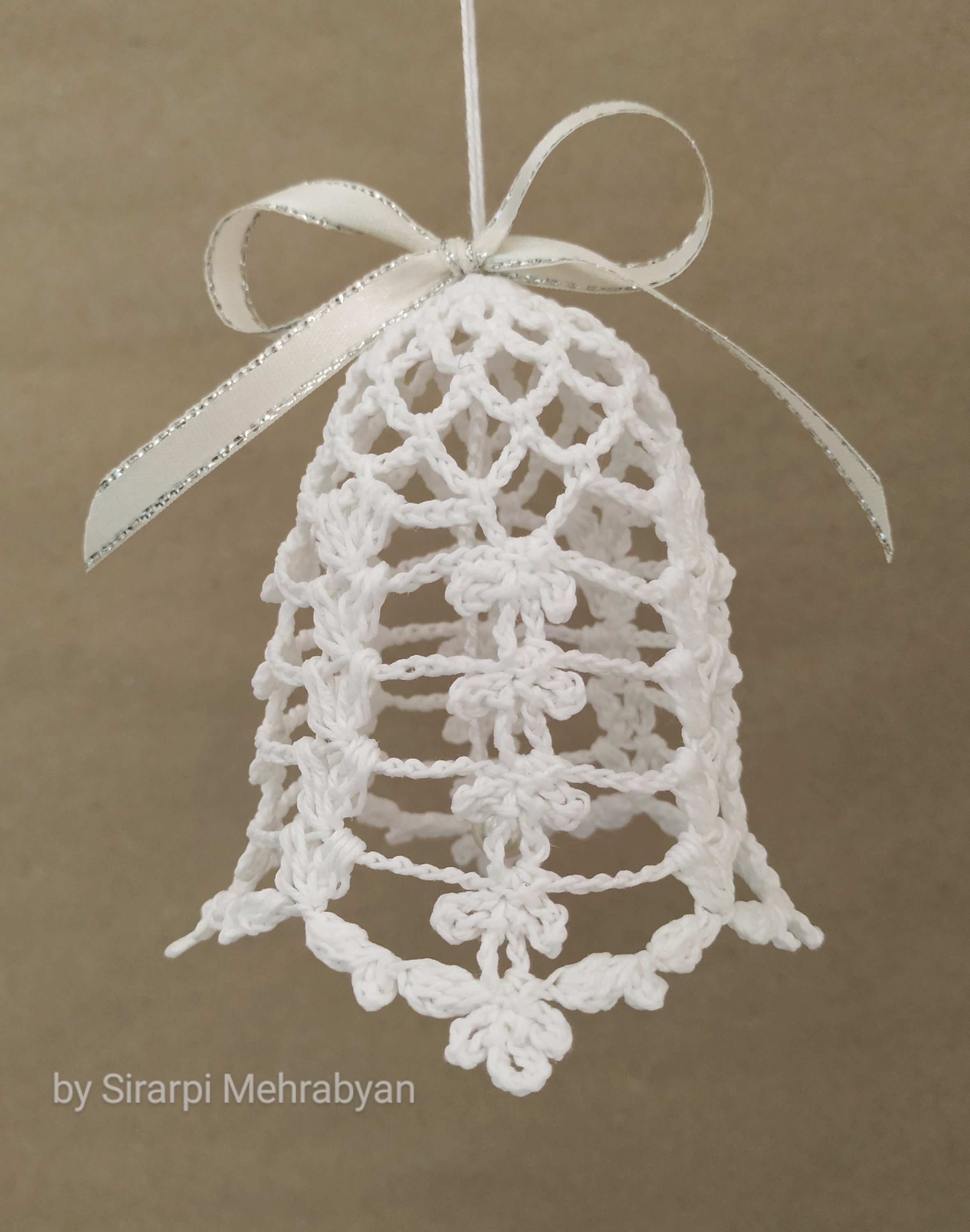 Crochet Bell Pattern PDF Diy How to Make Jingle Bells - Etsy