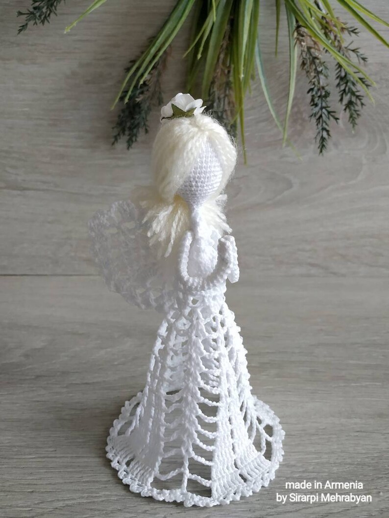 Crochet Angel Pattern PDF DIY Craft Christmas Angel Tutorial - Etsy
