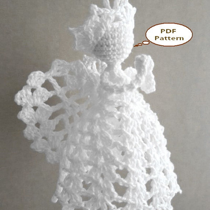 Crochet Angel Pattern Etsy