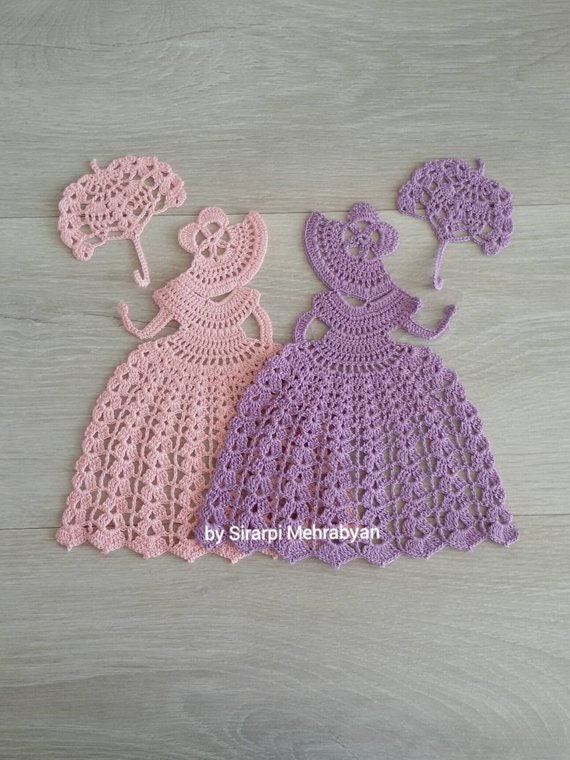 Crochet Doily Pattern PDF Victorian Themed Crinoline Lady - Etsy Canada