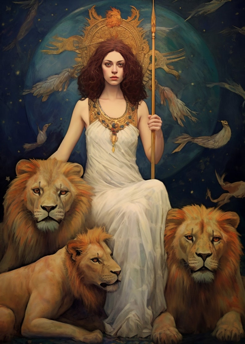 Inanna - Mesopotamian Goddess of Love, War, and Fertility, Queen of ...