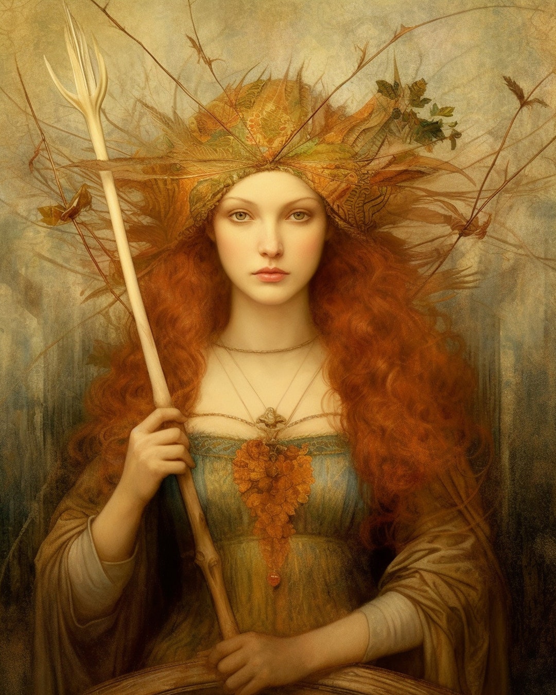 Brigid, Bridget Celtic Irish Goddess of Creativity, Poetry, Healing ...