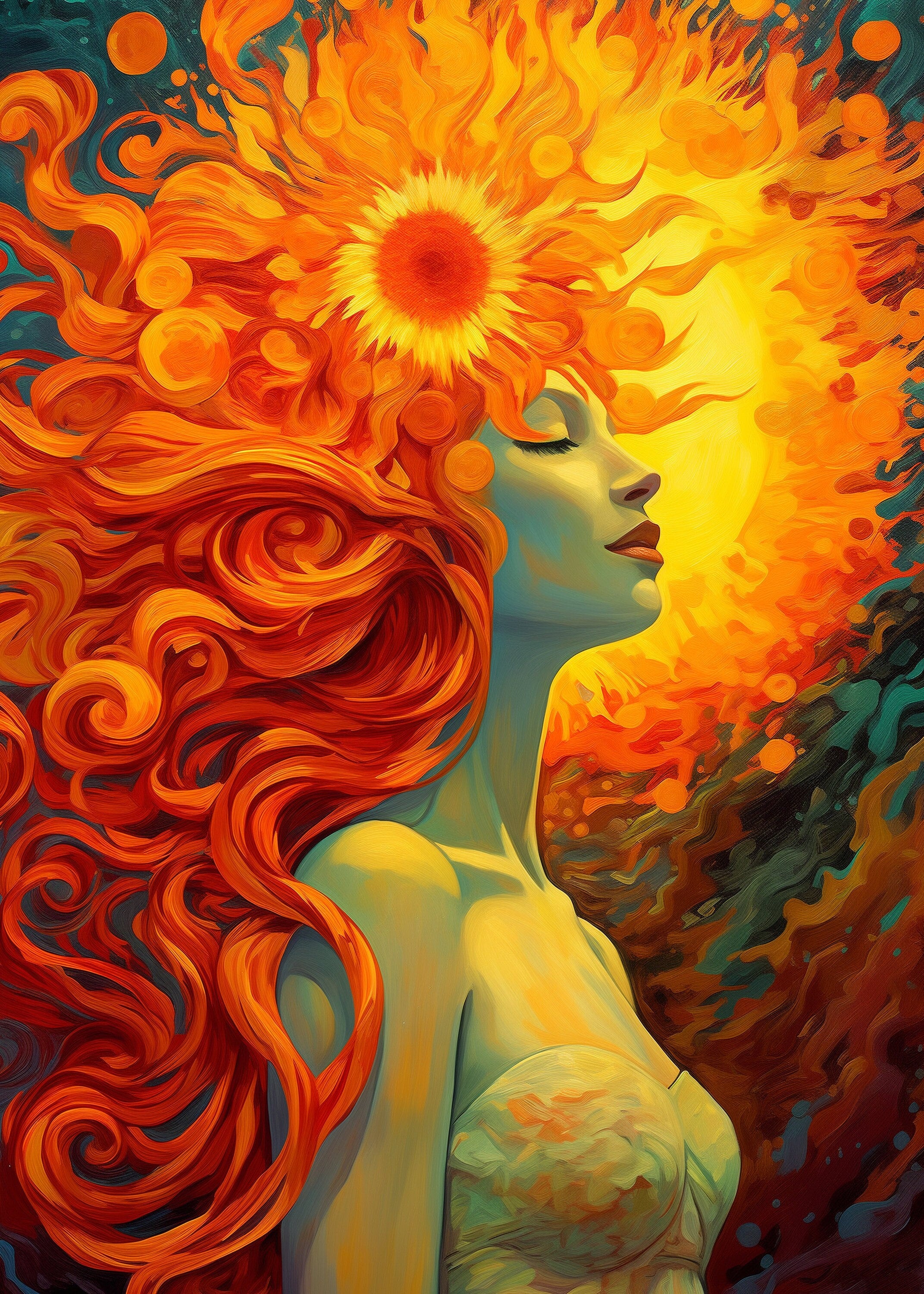 Sol - Norse Goddess of the Sun - Digital Download - Etsy
