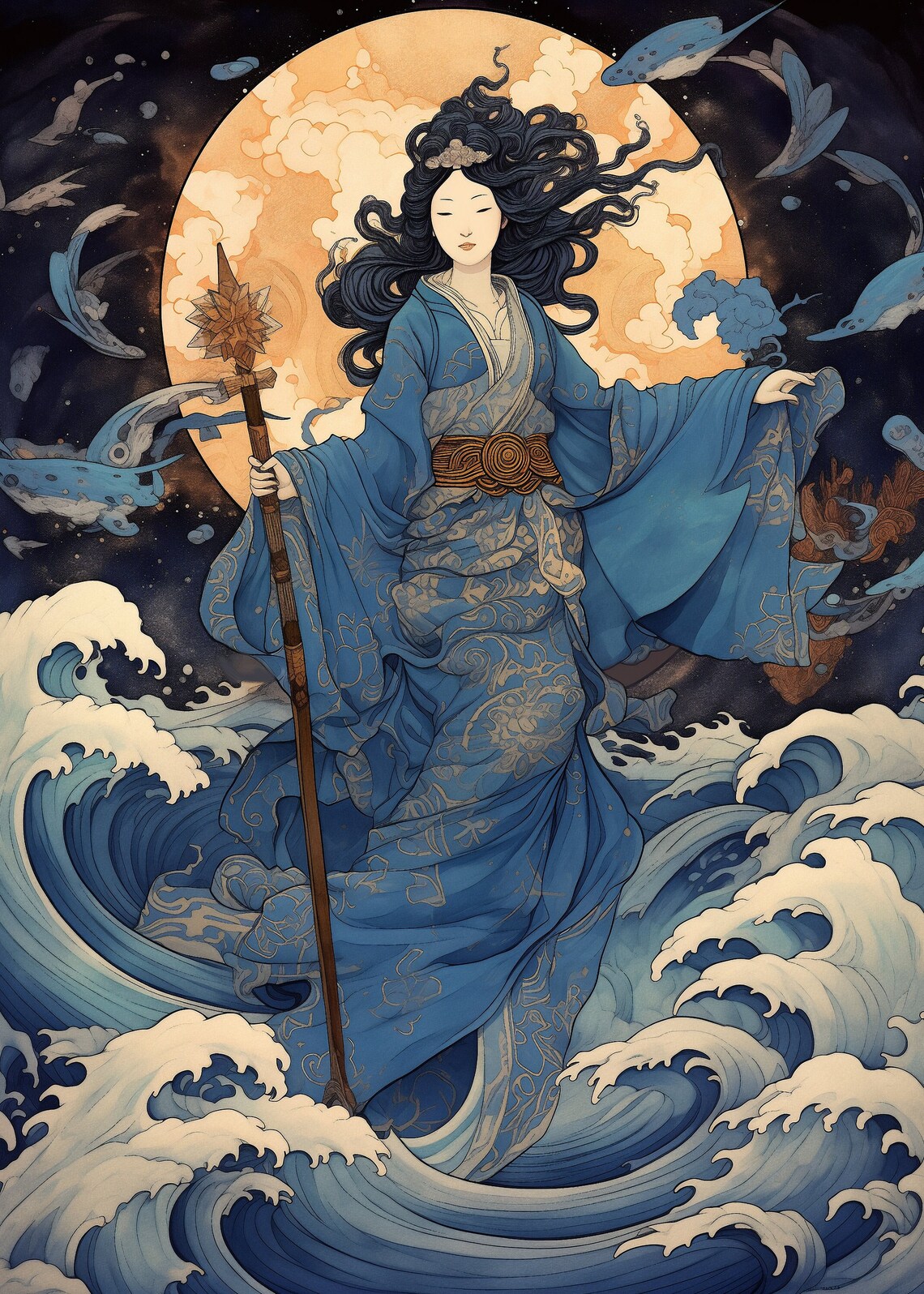 Kuan Yin, Kwan Yin Ma, Quan Yin - Chinese Goddess of Mercy and Compassion, Patroness of ...