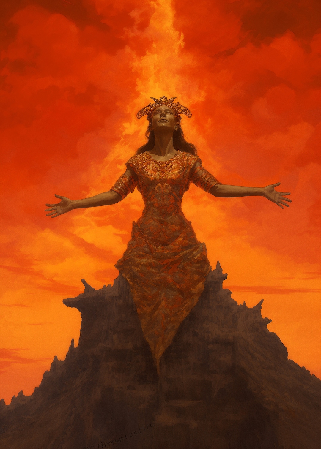 Pele - Hawaiian Goddess of Fire, Lightning, Wind, Dance and Volcanoes ...