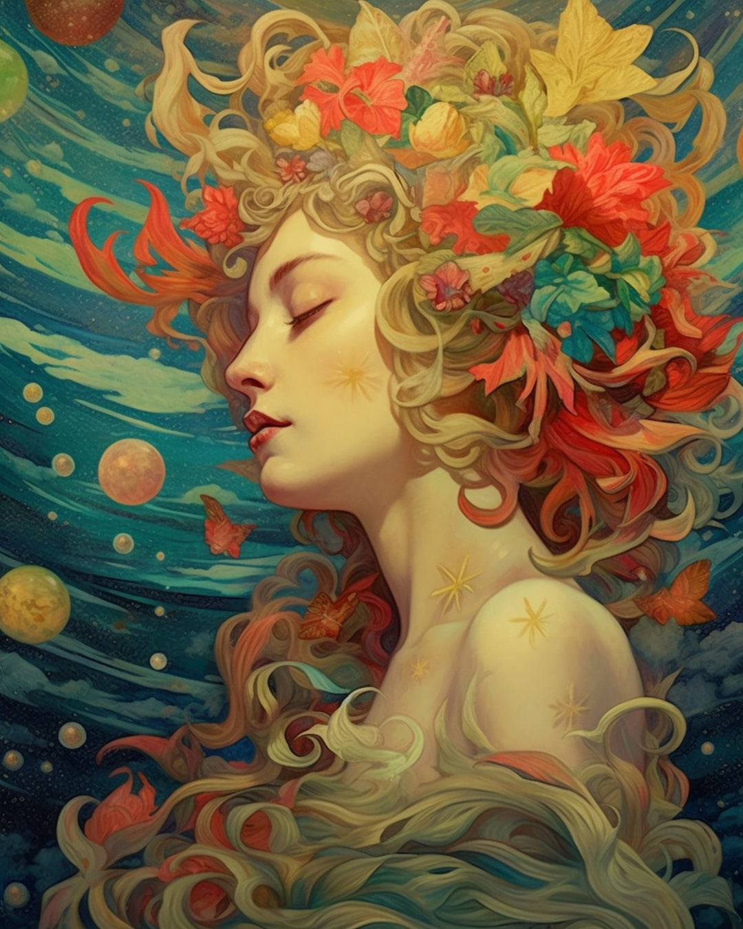 Eos - Greek Goddess of the Dawn and the Sun and the Morning - Digital ...