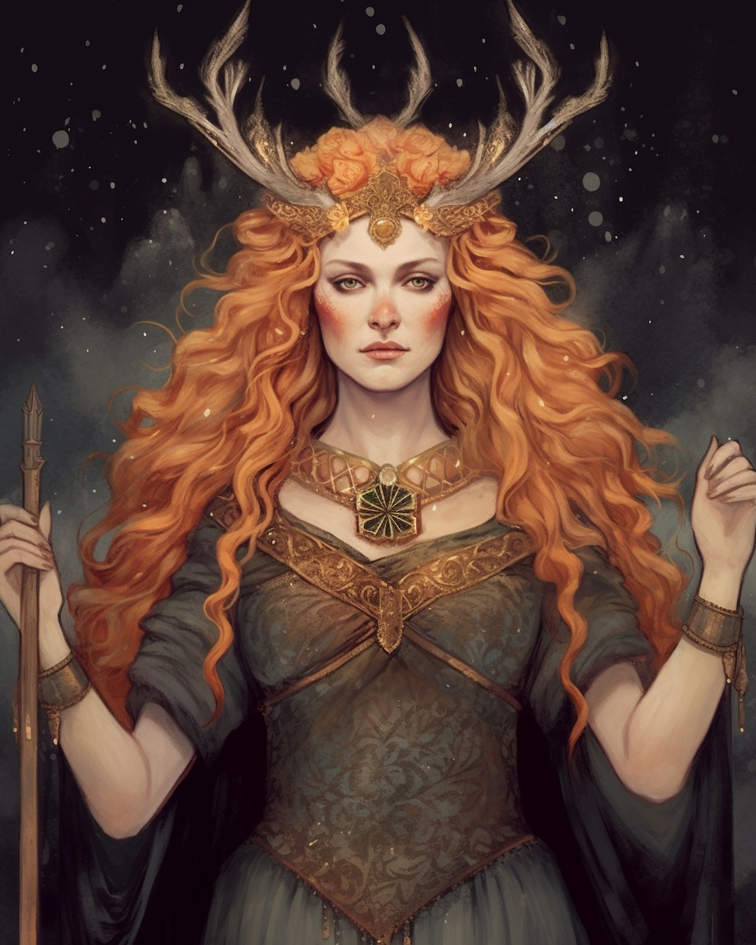 Freyja - Norse Goddess Freya of Love, Fertility, Battle, and Death - Digital Download - Etsy