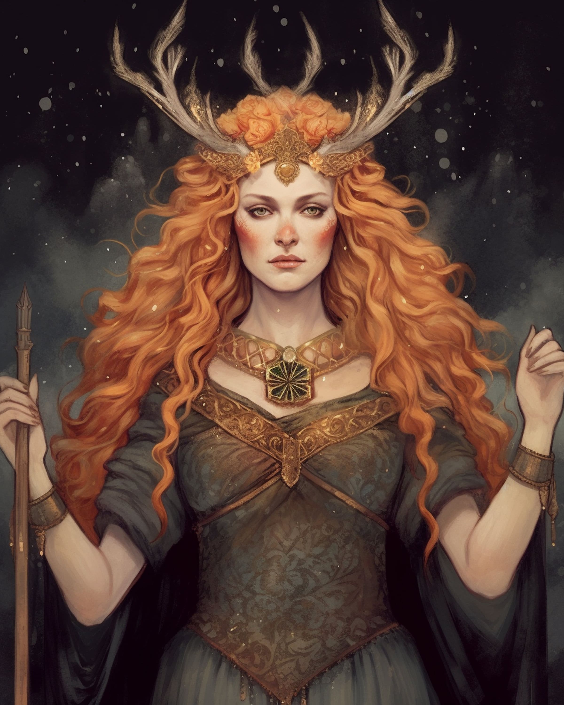 Freyja - Norse Goddess Freya of Love, Fertility, Battle, and Death ...