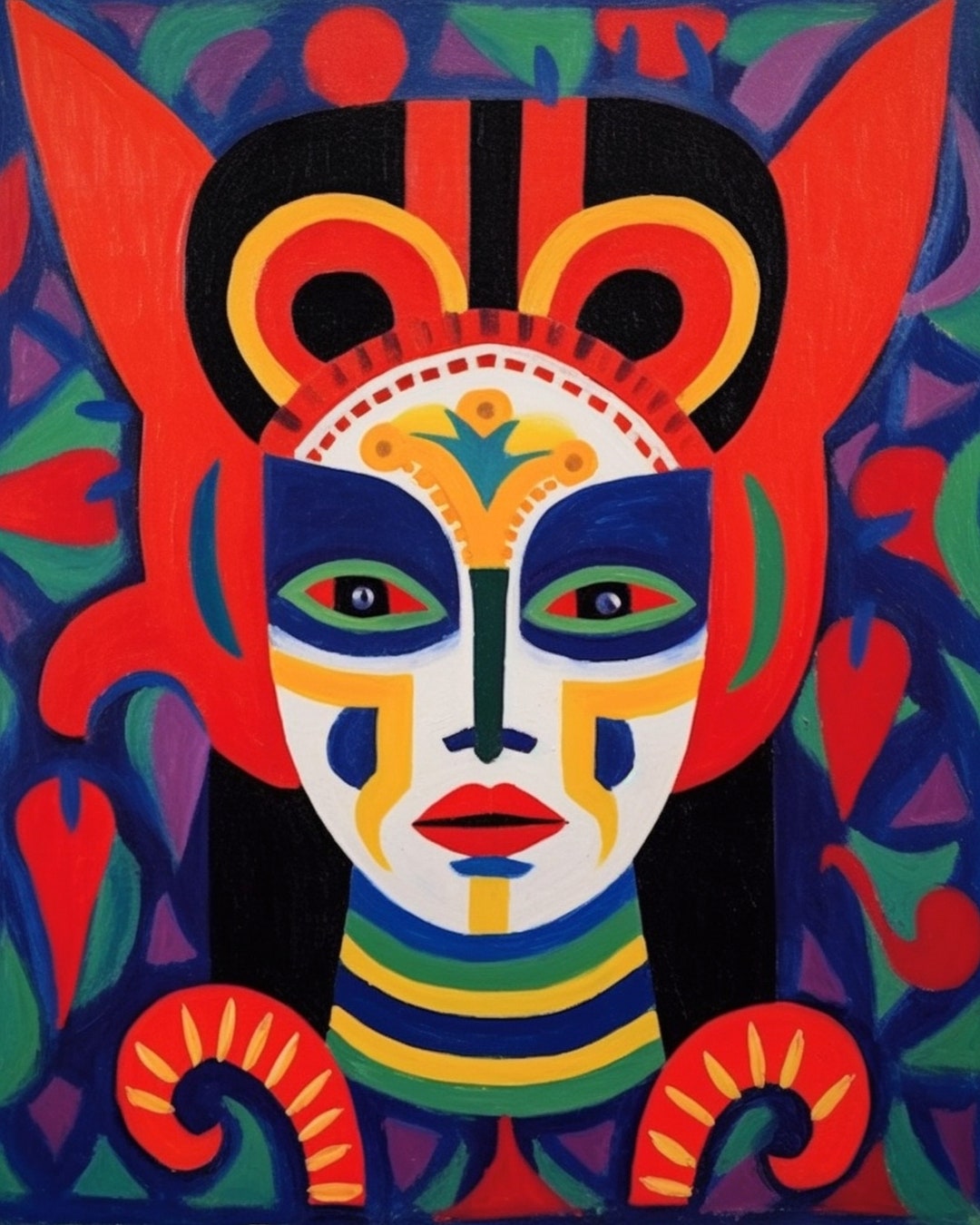 Lilith - Dark Goddess of Woman, Demon, First Woman, Red Goddess, Horned ...