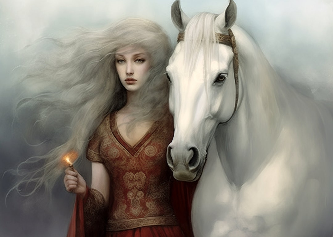 Rhiannon - Welsh Goddess of Horses, Forgiveness, Rebirth, the Moon, and ...