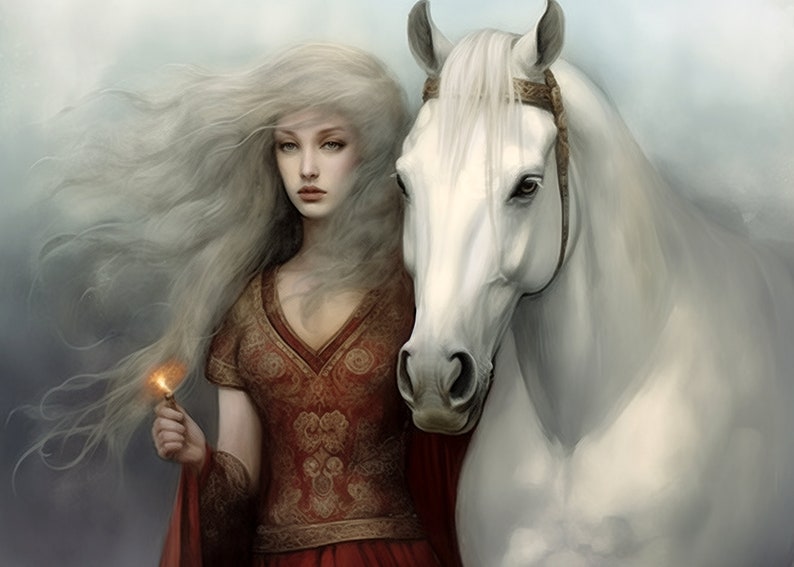 Rhiannon - Welsh Goddess of Horses, Forgiveness, Rebirth, the Moon, and ...