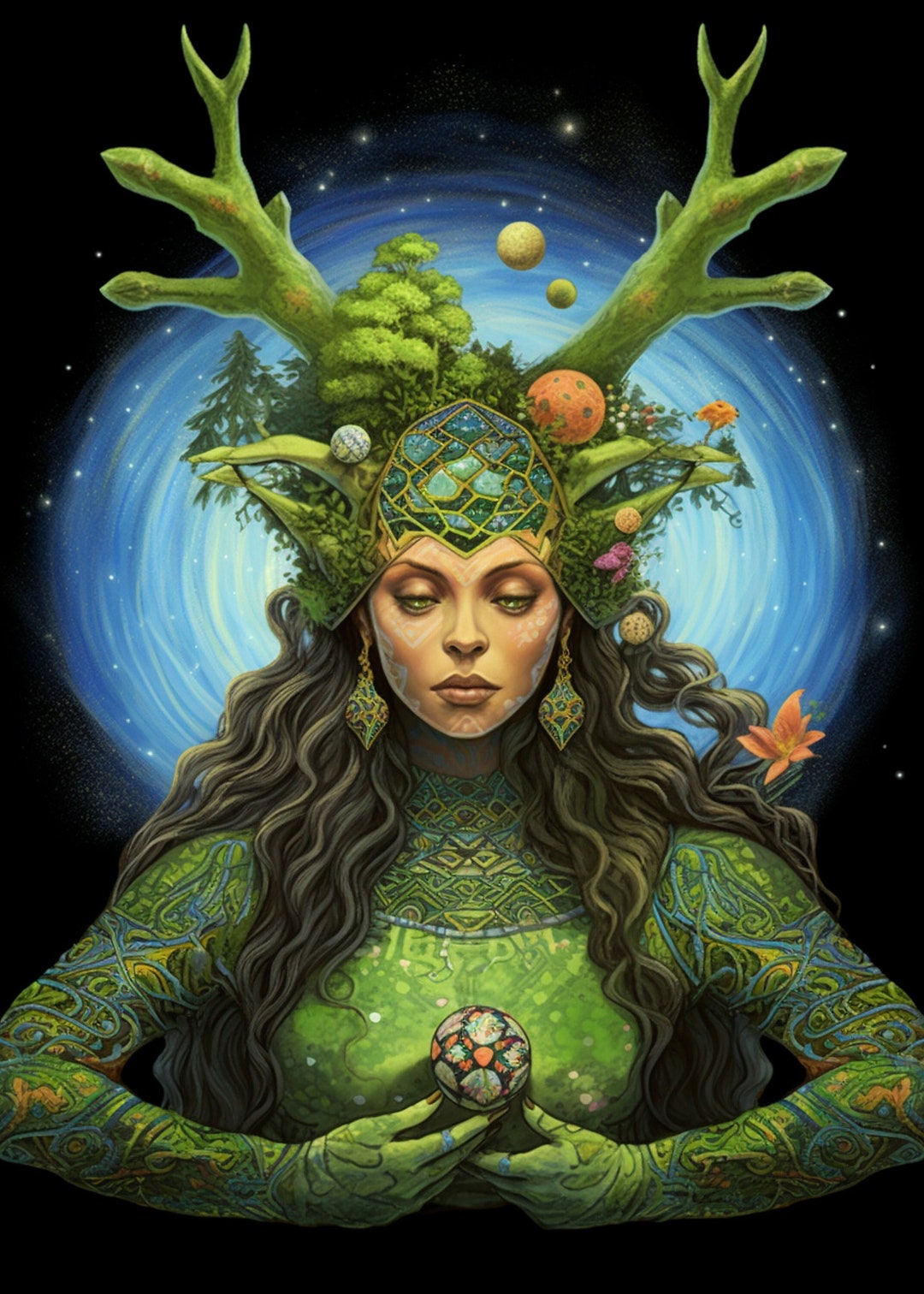 Gaia - Greek Goddess of the Earth - Digital Download - Etsy