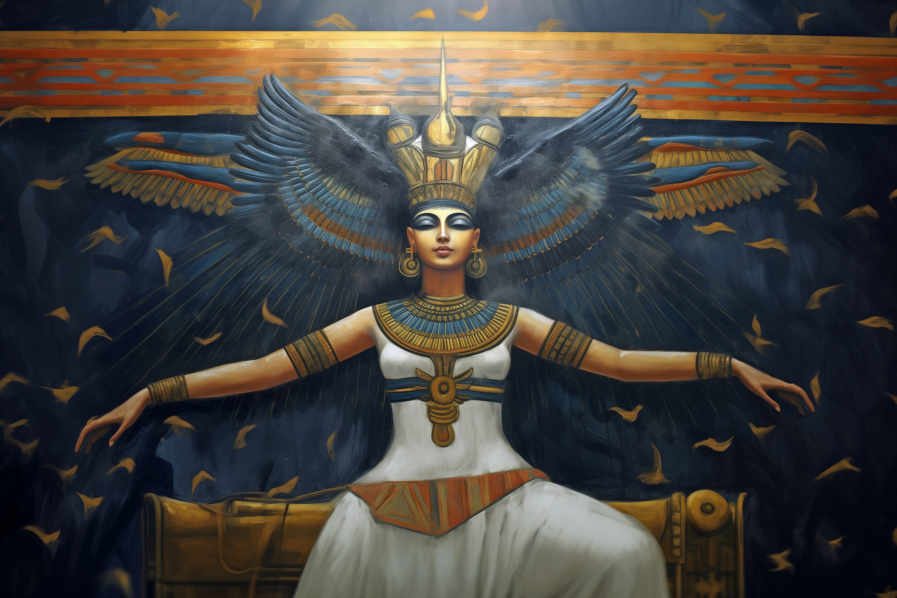 Maat - Egyptian Goddess of Harmony, Justice, and Truth - Digital Download - Etsy