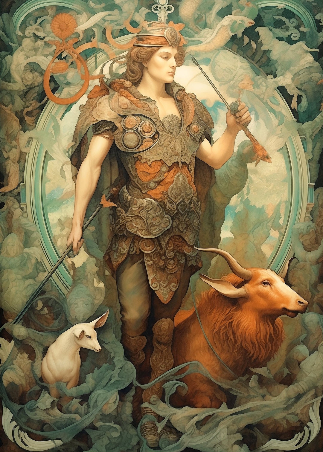 Hermes - Greek God of Trade, Wealth, Luck, Fertility, Animal Husbandry ...