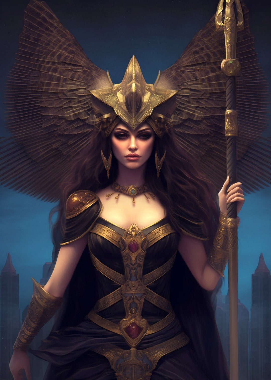 Ishtar - Goddess of Love and Sexuality as Well as Goddess of War - Digital Download - Etsy