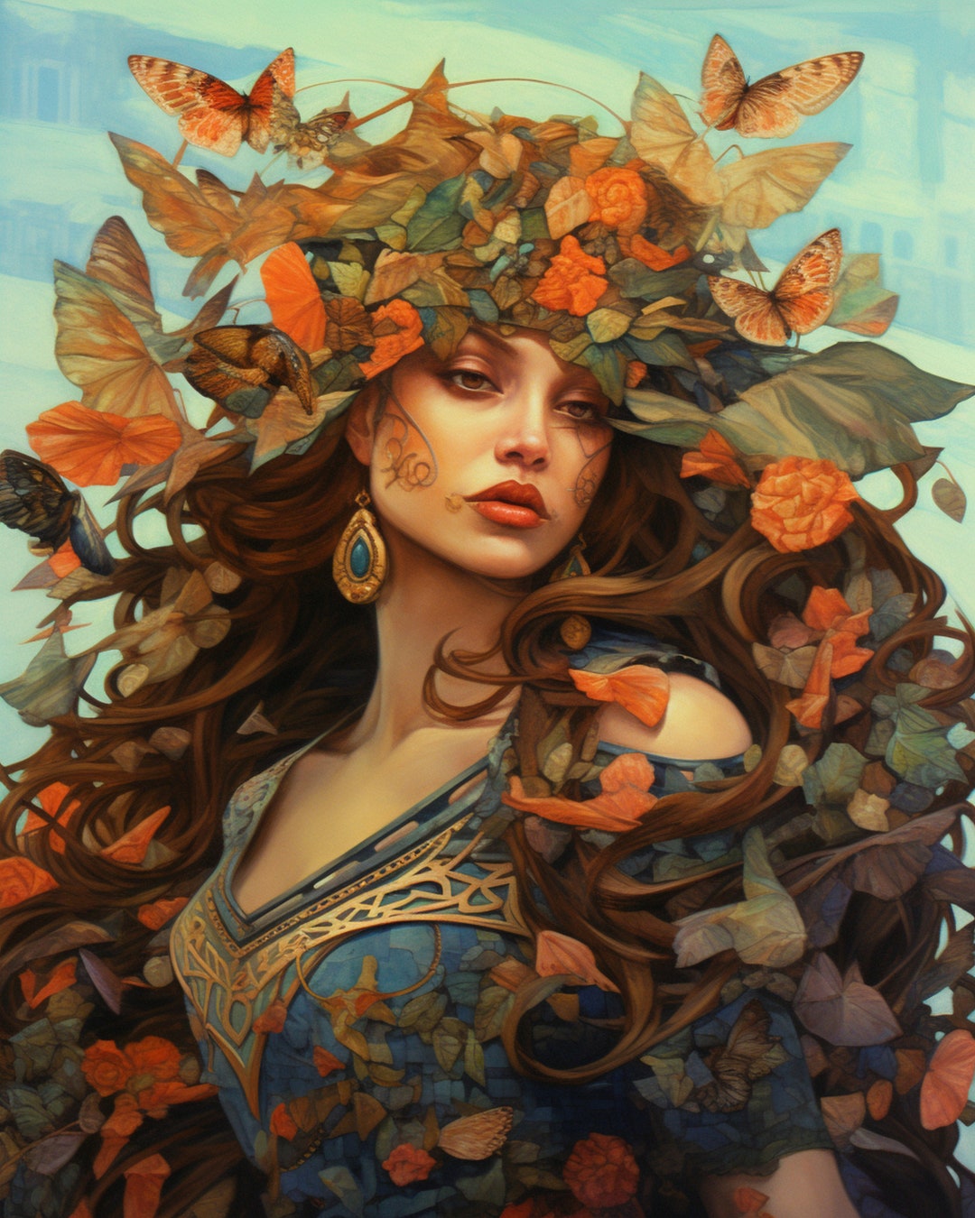 Danu Irish/celtic Primordial Mother Goddess, Mother of the Tuatha Dé Danann Digital Download - Etsy