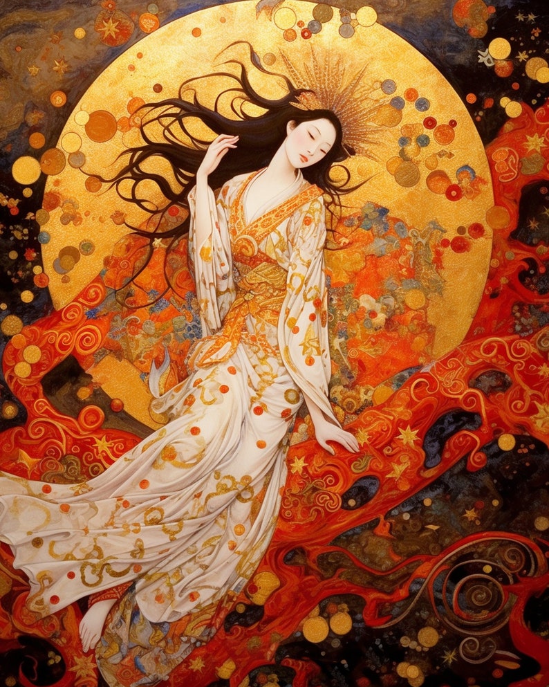 Amaterasu, Goddess of the Sun, is Known as the Queen of Heaven and ...
