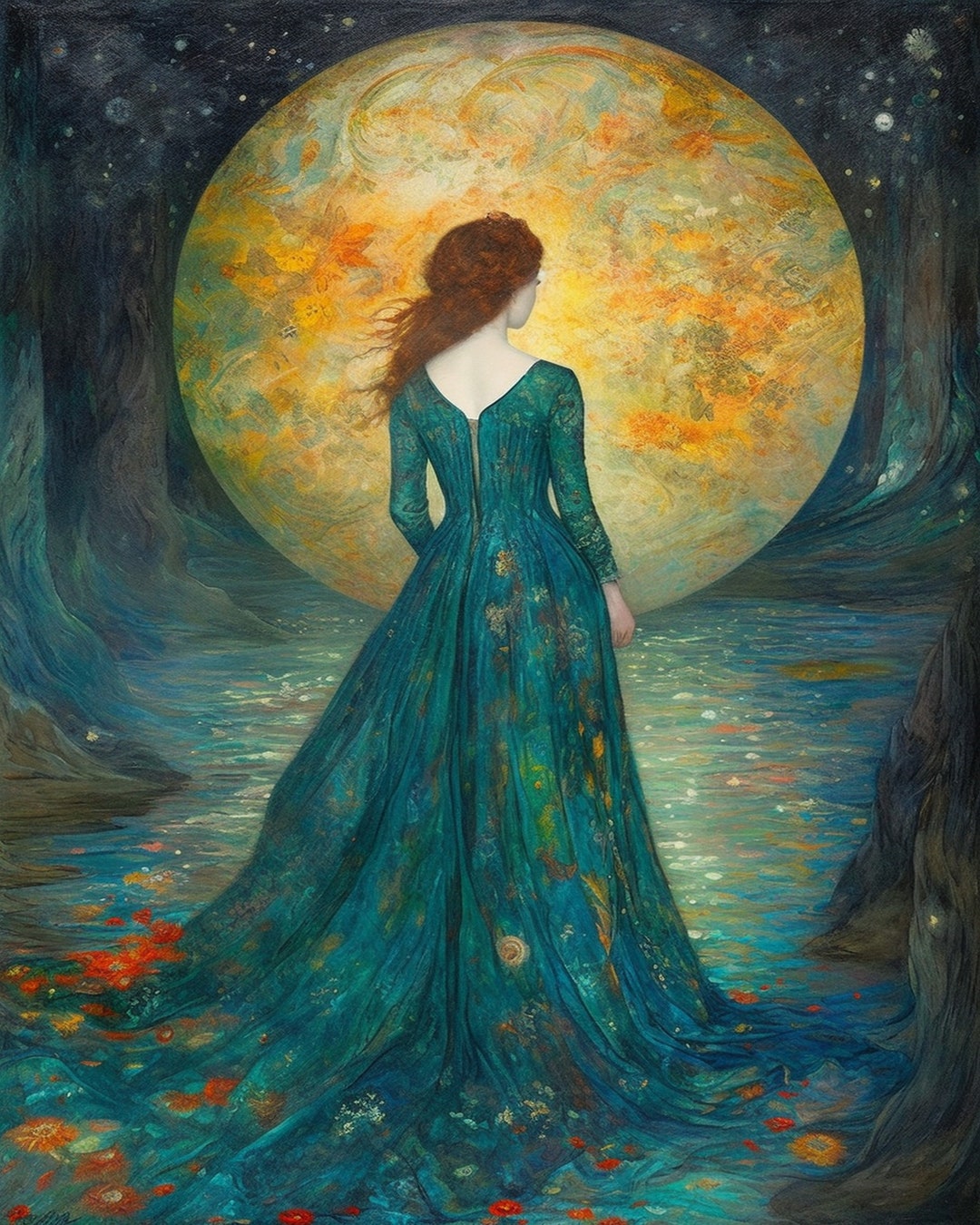 Eos - Greek Goddess of the Dawn and the Sun and the Morning - Digital ...