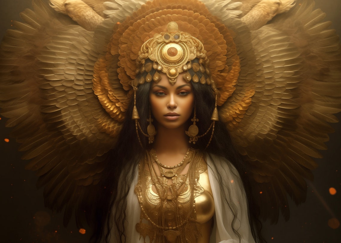 Goddess Shekinah - Feminine Divine Presence of God - Digital Download ...