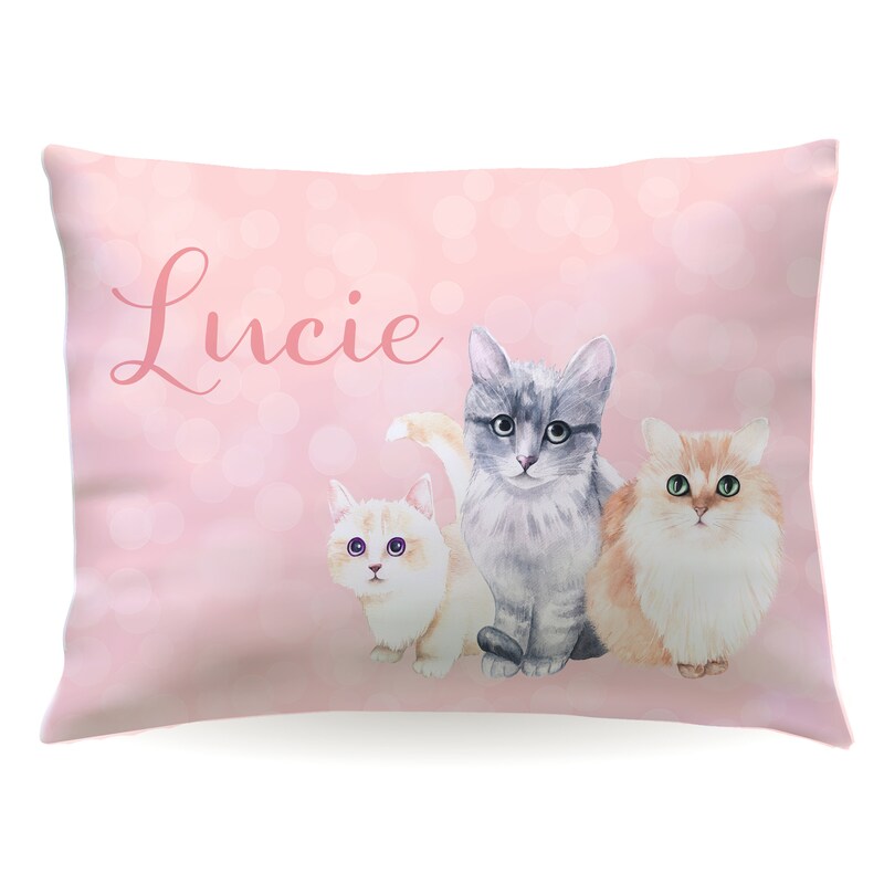 Cat Pillowcase - Etsy