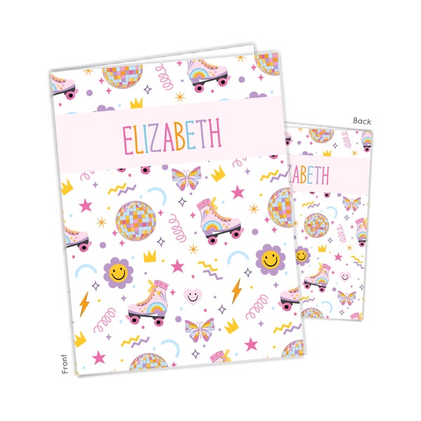 Preppy Folder - Etsy