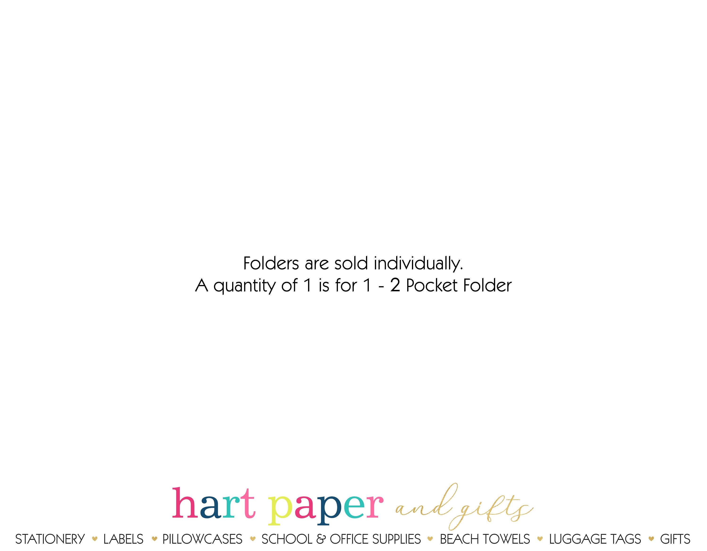 Planets Solar System Outer Space Personalized Folder 2 Pocket | Etsy