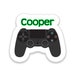 Video Game Gamer Vinyl Stickers Personalized Decal Label Back to School ...