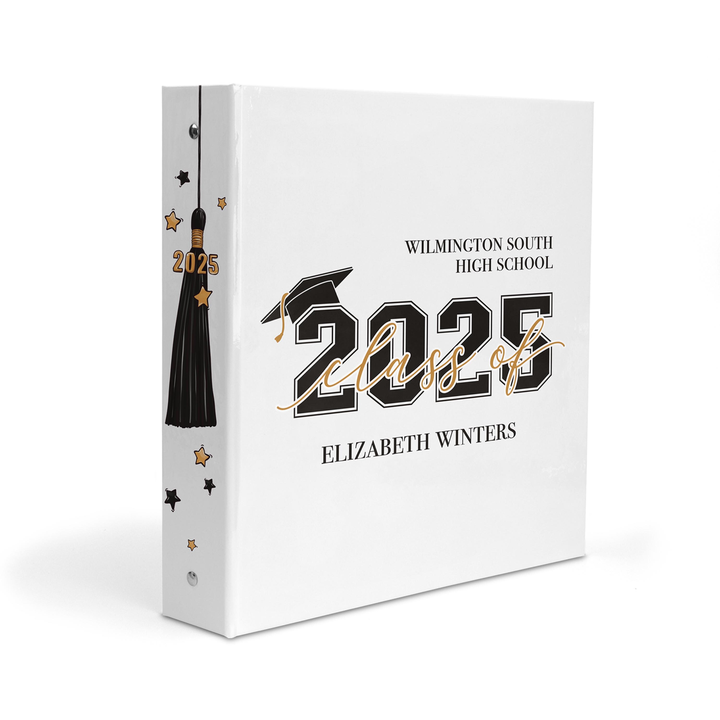 Graduation Class of 2024 3 Ring Binder 2" Personalized Custom Gift Girl ...