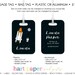 Space Shuttle Astronaut Personalized Luggage Bag Tag Plastic Aluminum ...