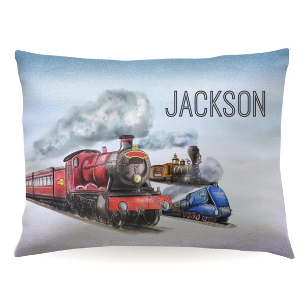 Train Pillow - Etsy