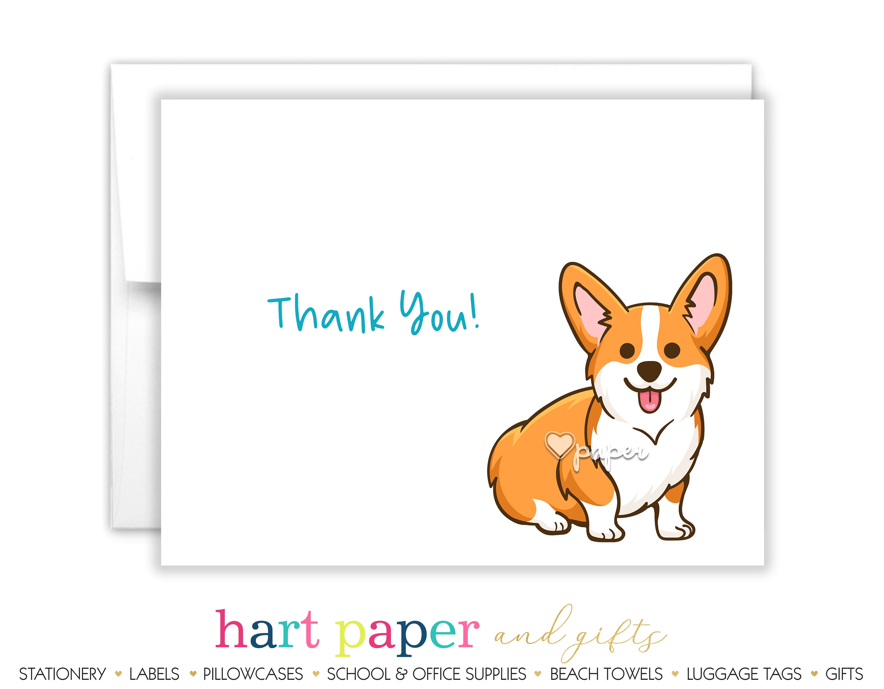 Corgi Puppy Thank You