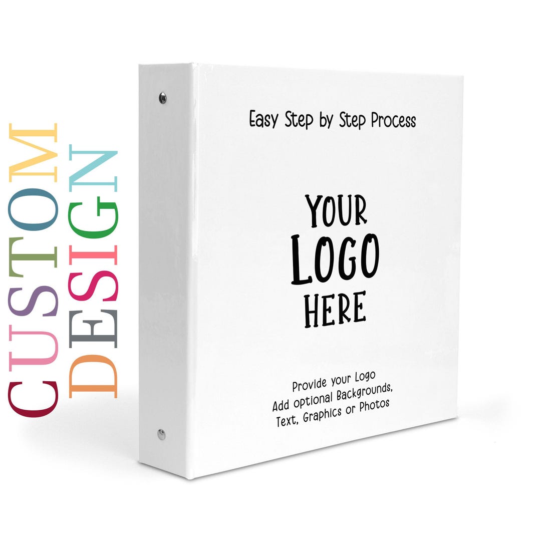 Create Your Own Custom 3 Ring Binder 2
