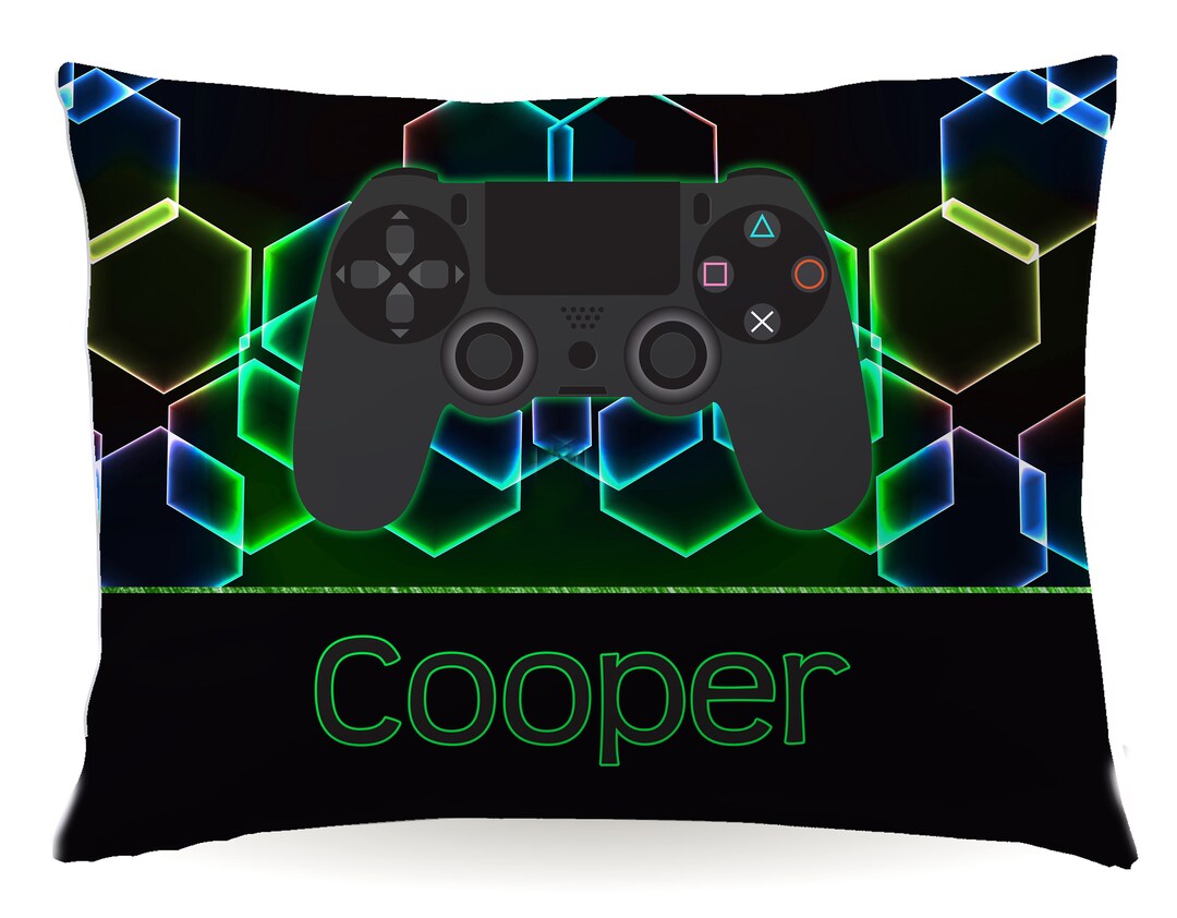 Personalized Video Game Gamer Pillowcase Custom Pillow Case - Etsy