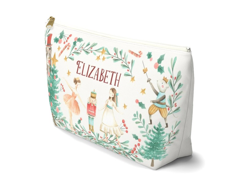 Personalized Nutcracker Dancer Bag Pouch Custom Makeup Travel - Etsy