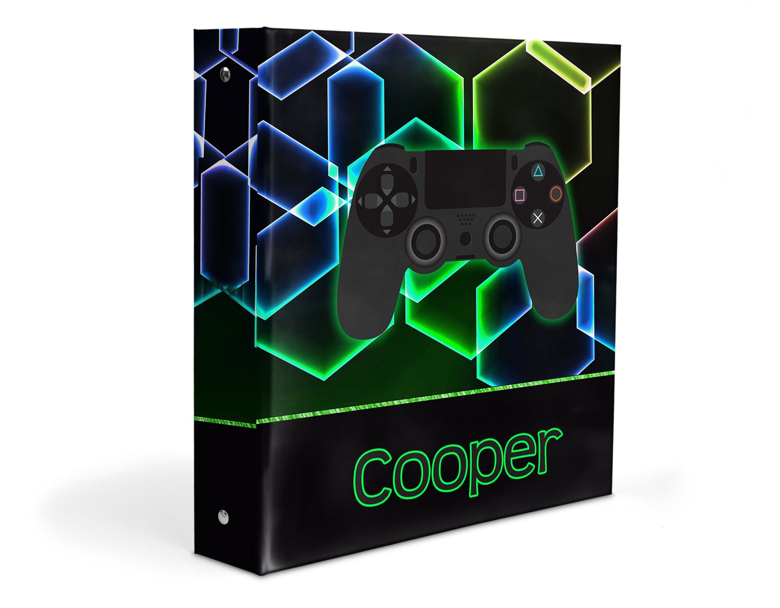 Video Game Gamer 3 Ring Binder 2 Personalized Custom | Etsy