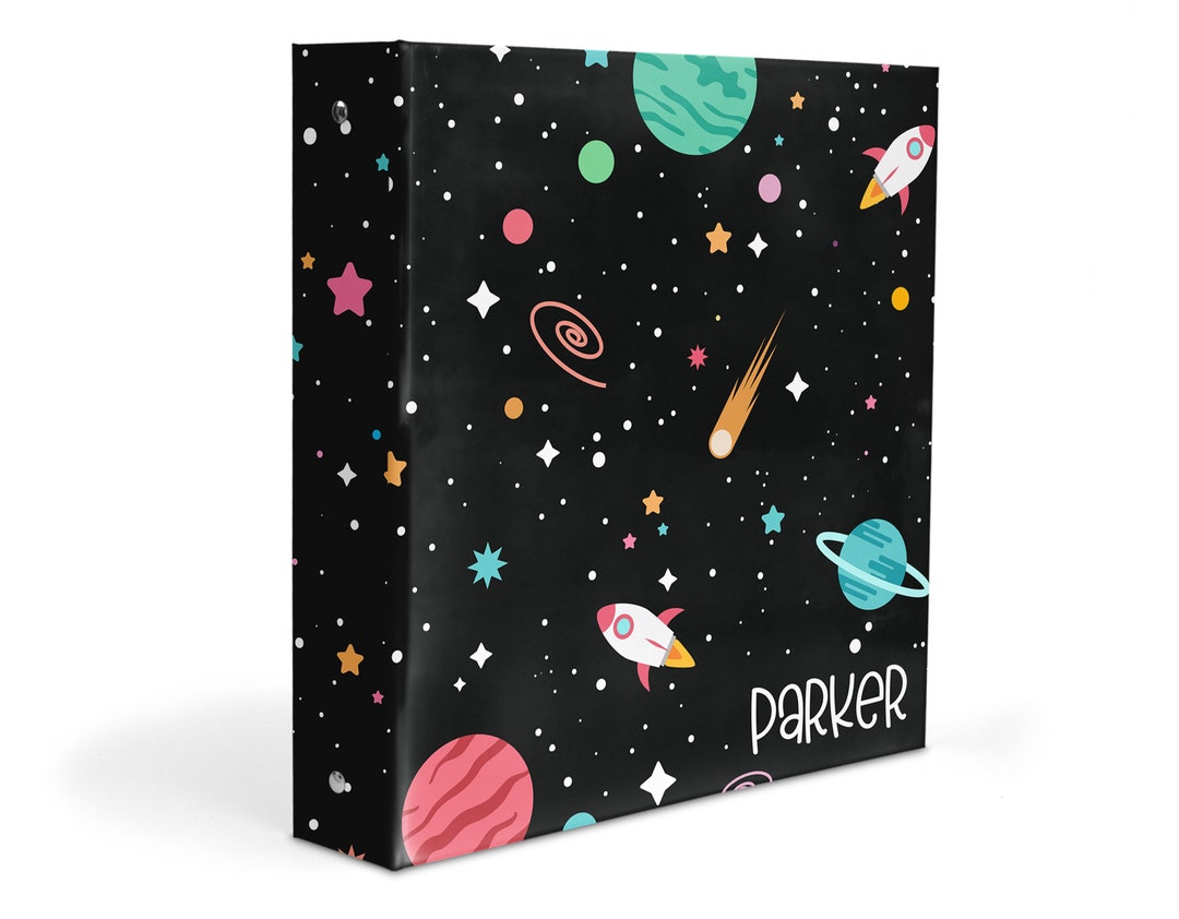 Planets Outer Space Galaxy Space Sky Stars 3 Ring Binder - Etsy