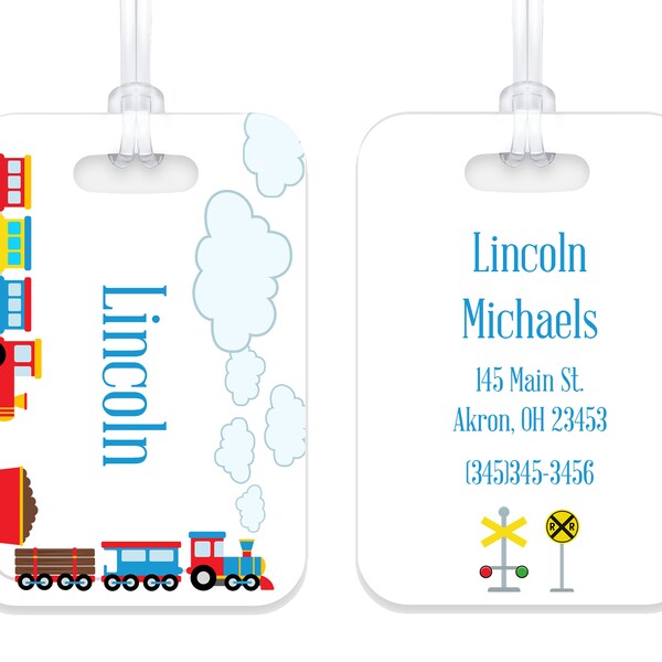 Train Luggage - Etsy