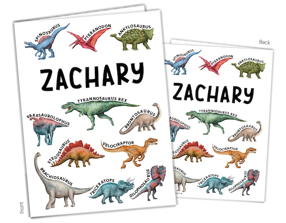 Dinosaur T Rex T-rex Personalized Notebook Sketchbook Custom - Etsy