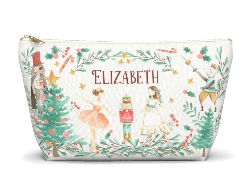 Personalized Nutcracker Dancer Bag Pouch Custom Makeup Travel - Etsy