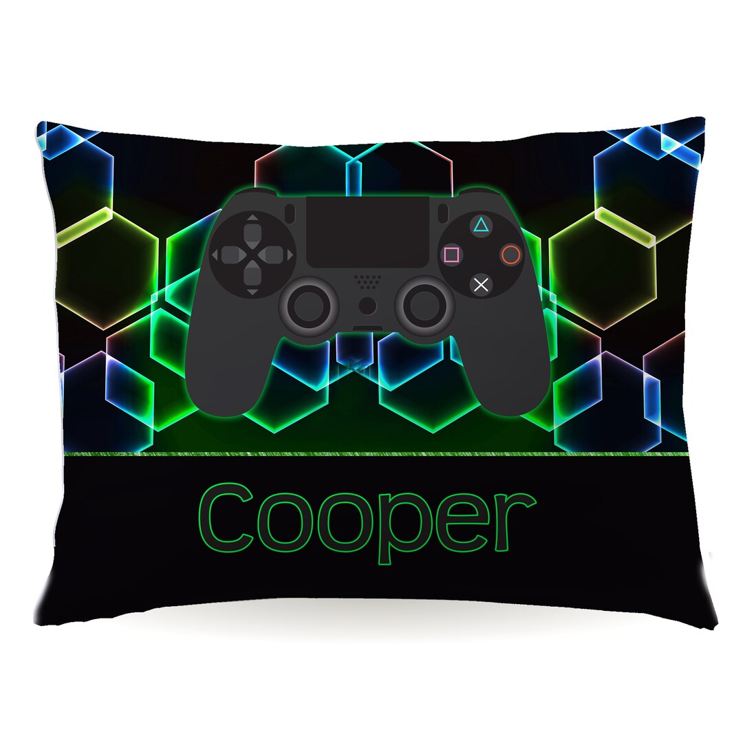 Personalized Video Game Gamer Pillowcase Custom Pillow Case Cover 20x30 ...