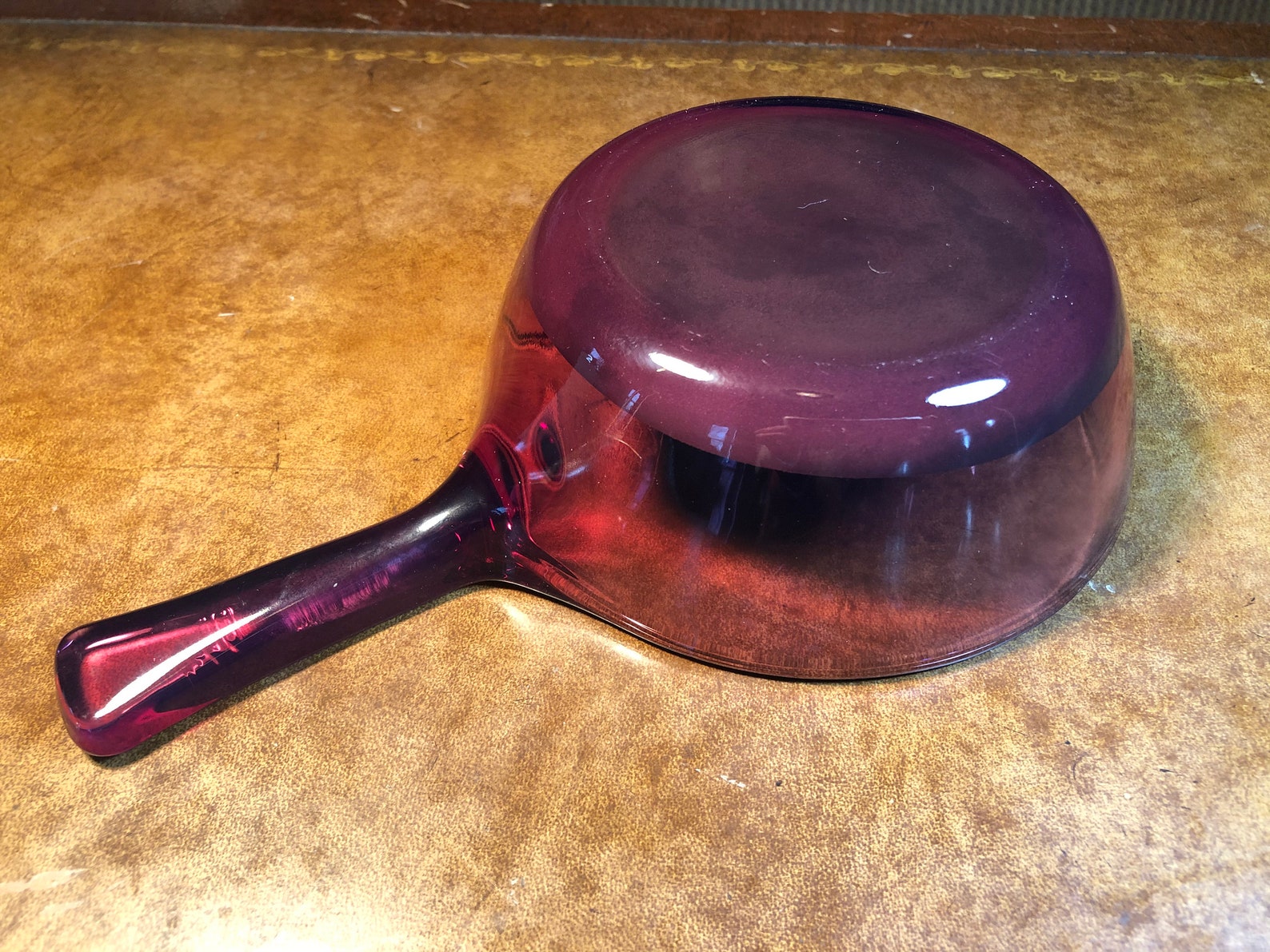 Corning Visions Cranberry 1 Pint Non Stick Saucepan Made in - Etsy