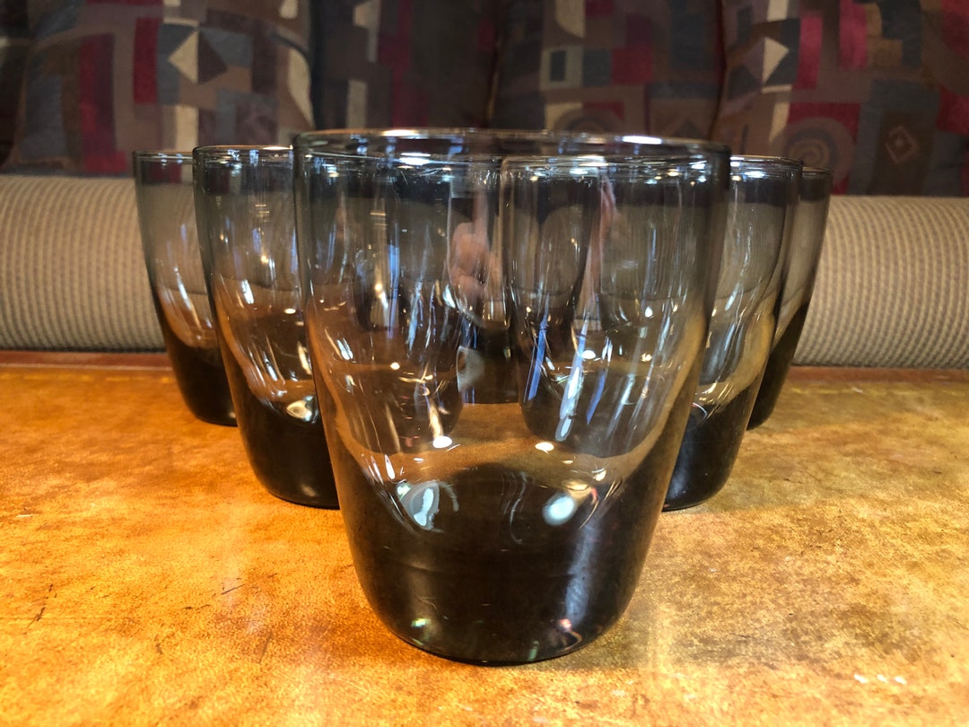 Libbey Glass Company Double Old Fashioned Classic Mocha Set of 6 - Etsy