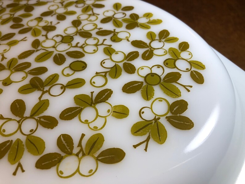Pyrex Verde Green 12 Oval Covered Divided Vegetable Dish - Etsy