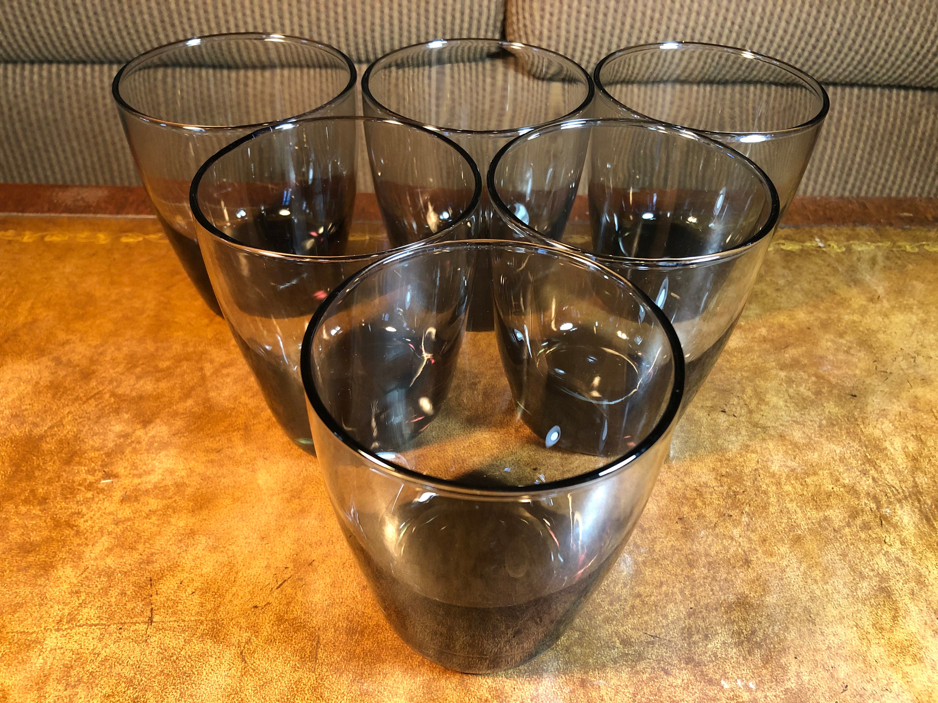 Libbey Glass Company Double Old Fashioned Classic Mocha Set of - Etsy