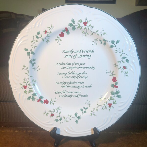 Family Sharing Plate - Etsy