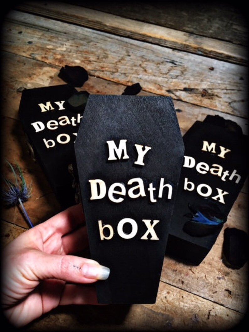 My Death Box - Etsy