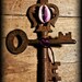 Skeleton Key Cross Amulet - Etsy