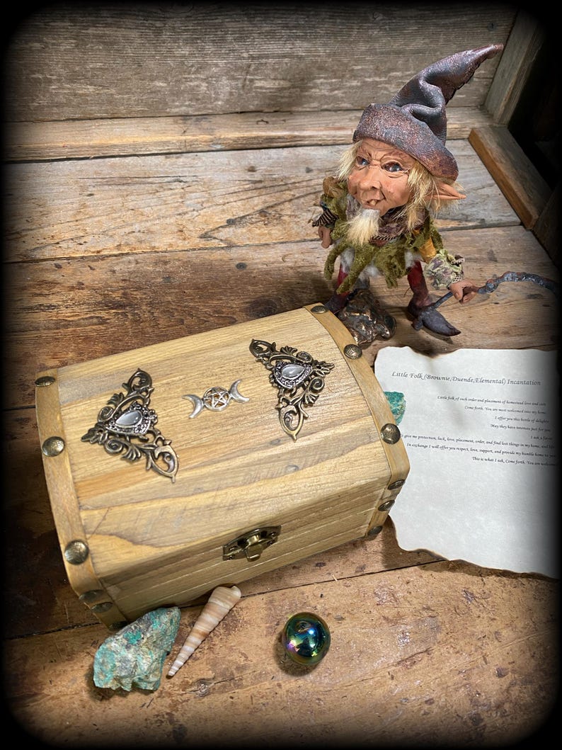 Little Folk (brownie, Duende, Elemental) Offering/loot/treasure With ...