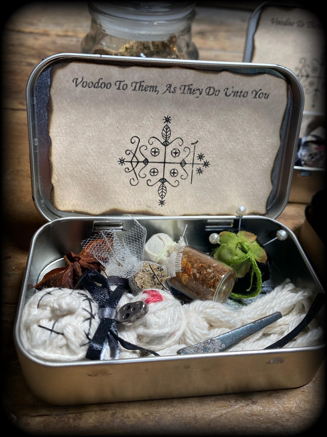 Voodoo to Them, as They Do Unto You - Trinket Voodoo Box - Etsy