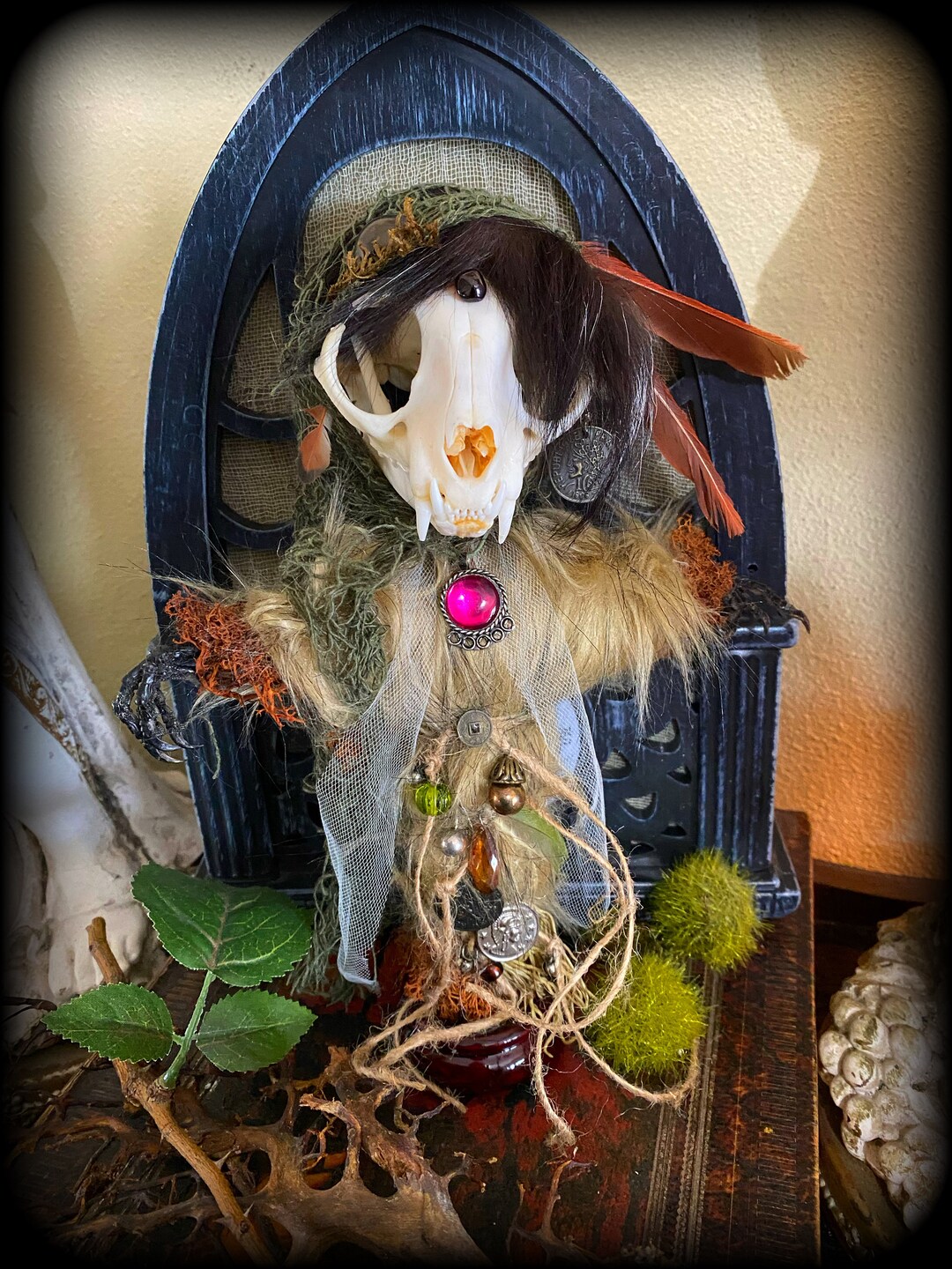 Gypsy Animal Spirit Doll - Etsy
